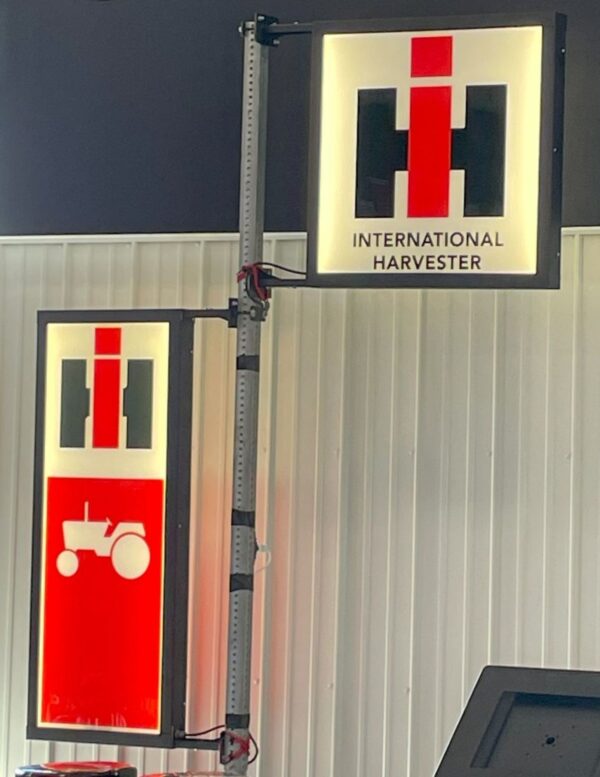 36” x 36” Double-Sided IH Sign | Custom Farm Signs | That Emblem Guy ...